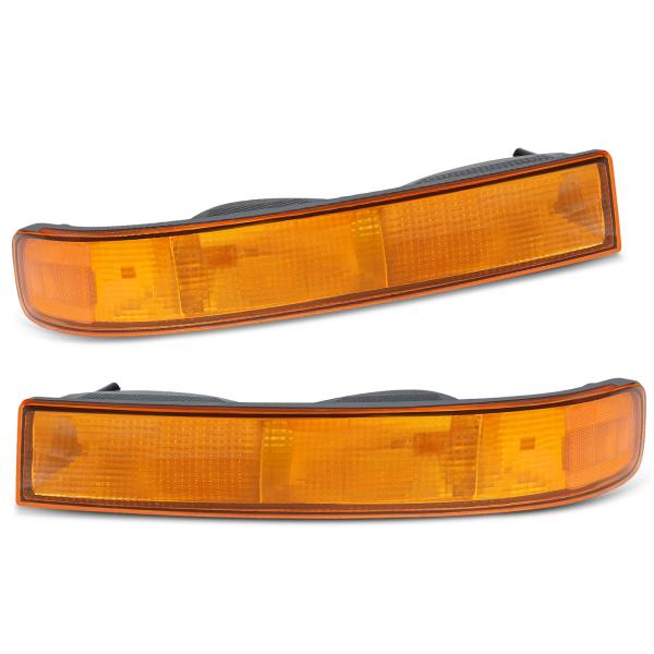 商品名:  Genful Pair of OE Style Front Bumper Parking/Turn Signal Lights Compatible with 2003-2022 Chevy Express|GMC Savana...
