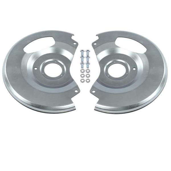 商品名:  CHEDA New Disc Brake Dust Shields Backing Plates Compatible with Chevy C10 / C1500 Trucks and Suburbans 1971-1987,...