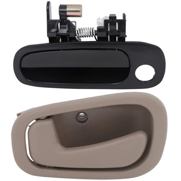 商品名:  ECCPP Interior Exterior Door Handles 1998-2003 for Toyota for Corolla Outer Replacement Front Driver Left Door Han...