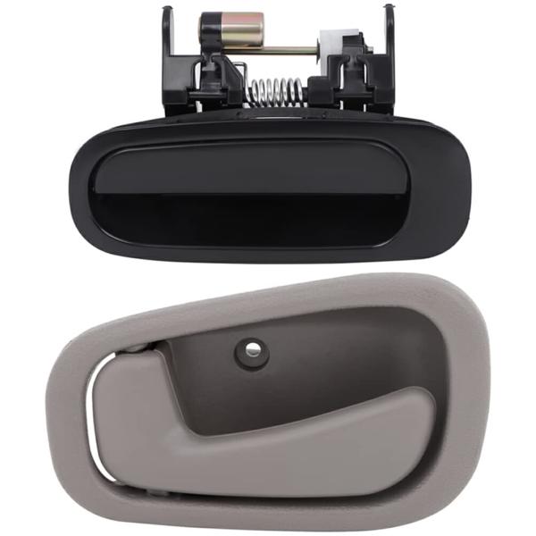 商品名:  ECCPP Interior Exterior Door Handles 1998-2002 for Toyota for Corolla Outer Replacement Rear Driver Left Door Hand...