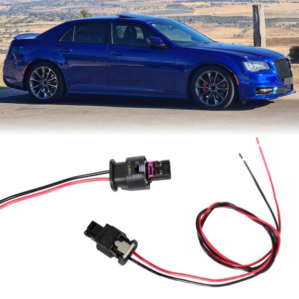 商品名: FetonAuto サイドマーカーライト ピグテールコネクターワイヤーハーネス 1セット 2015-2023 Chrysler 300 2015-2023 Dodge Charger フロント リア LED サイドマーカーライト ...
