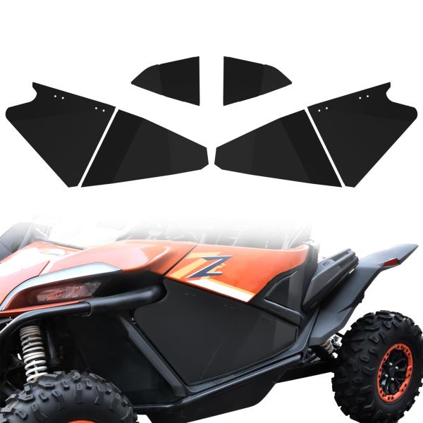 商品名: POKIAUTO アルミニウム下部ドアインサート 2020+ CFMOTO ZForce 950用、下部ハーフドアパネル 2020-2024 ZForce 950 Sportc / 950 H.O. E.X. / 950 H.O、...