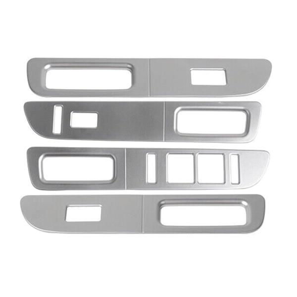 商品名:  VHNROFE Window Lift Adjust Panel Switch Trims Cover Decor 4pc Left Right Front Rear Upper Interior for Ford for F1...