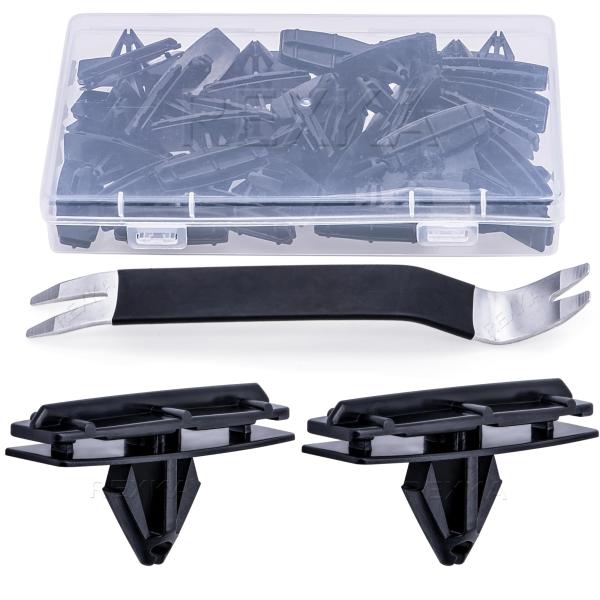 商品名:  Rexka 31pcs Fender Flare &amp; Rocker Moulding Clip 68039280-AA for Jeep Wrangler JK &amp; Unlimited JK Ram 4500 R...