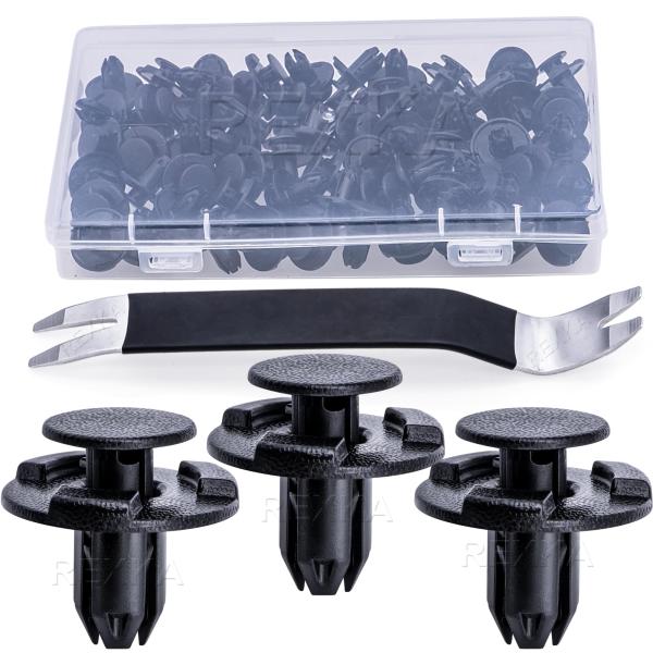 商品名:  Rexka 51pcs Fender Liner Cowl Grille Bumper Under Cover Clip Push-Type Retainer for Nissan Infiniti 01553-05933 01...