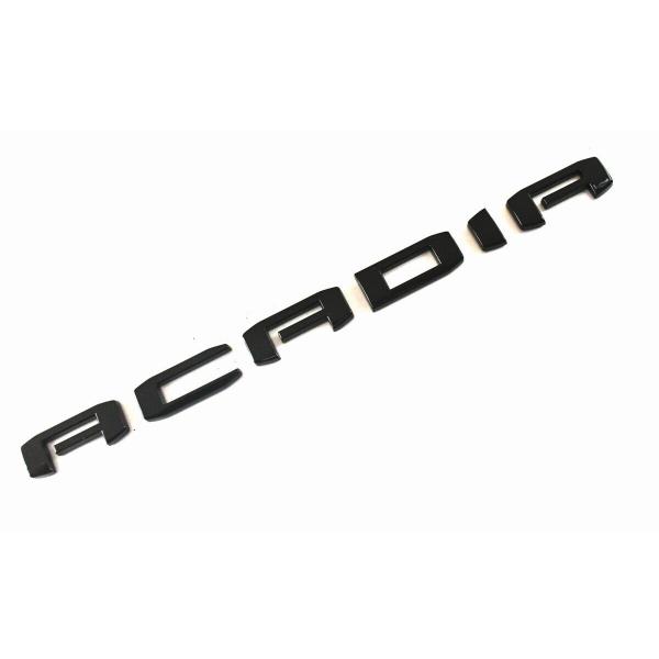 商品名: 1x Fits Acadia Front Door or Rear Liftgate Fender Sticker 3D Badge Nameplate Logo Emblem Replacement for 2019-2021 ...