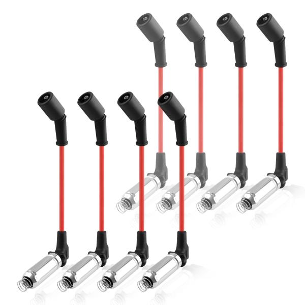 商品名:  IHOTDER 8PCS Spark Plug Wires Set Compatible with GMC Hummer Chevrolet Cadillac,Spark Plugs and Wires Replacement ...