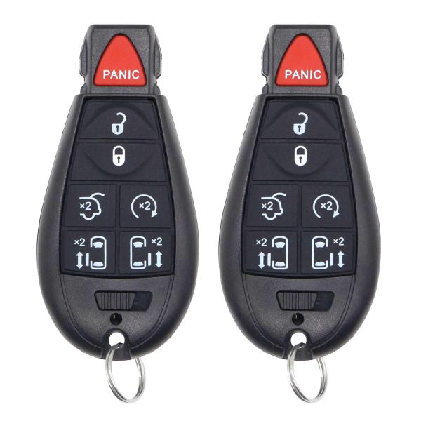 商品名:  Xucanarmy 7 Buttons Key Fob Replacement for Dodge Chrysler FOBIK Replacement Keyless Entry Remote Key Fit for 2008...
