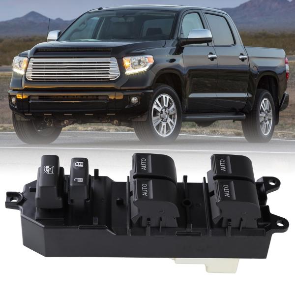 商品名: Alikali 84820-0R040 左側 運転席 LED パワーウィンドウスイッチ オートダウンアップ トヨタ タンドラ 2007-2021 オートダウンアップコントロールスイッチボタン 848200R040 マスターウィンド...