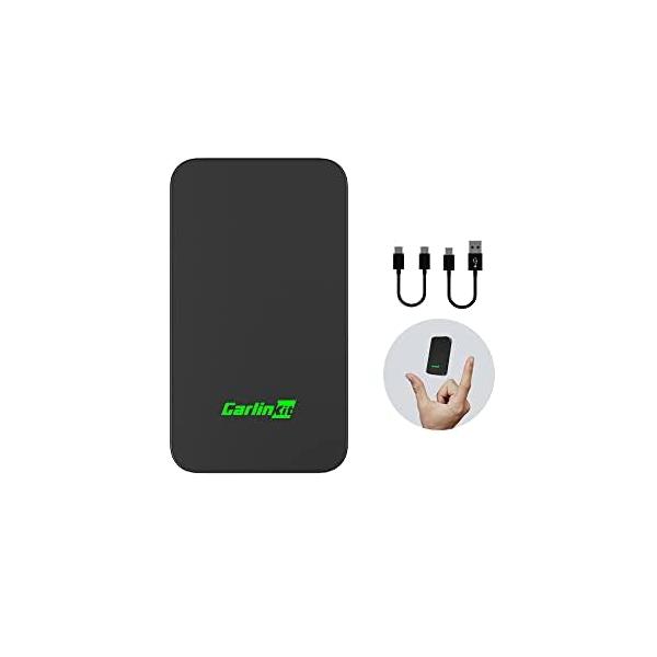 商品名:  CarlinKit 5.0 Wireless CarPlay &amp; Android Auto Adapter | 5GHz WiFi | Wired to Wireless | Auto Connect | for OEM...