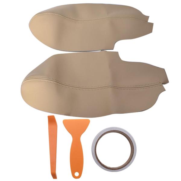 商品名: labwork 2個 ベージュ 人工レザー ドアパネル アームレストカバー 交換用 2009-2014 アキュラ TSX labwork 2PCS Beige Artificial Leather Door Panel Armre...