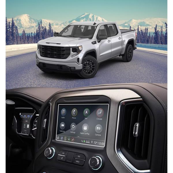 商品名: PZSWUXIE 2014-2021 GMC Sierra 1500 2500HD 3500HD &amp; 2022 2023 Sierra 2500HD 3500HD 8インチ IntelliLink メディアセンタースクリー...