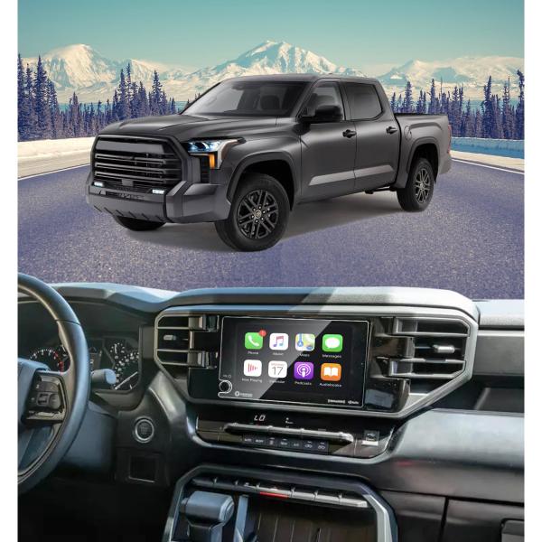商品名: PZSWUXIE 2022 2023 2024 T*oyota Tundra SR/SR5用 8インチ GPS センタータッチスクリーン プロテクター 硬度9H 指紋防止 傷防止 アンチグレア PZSWUXIE Screen Pr...