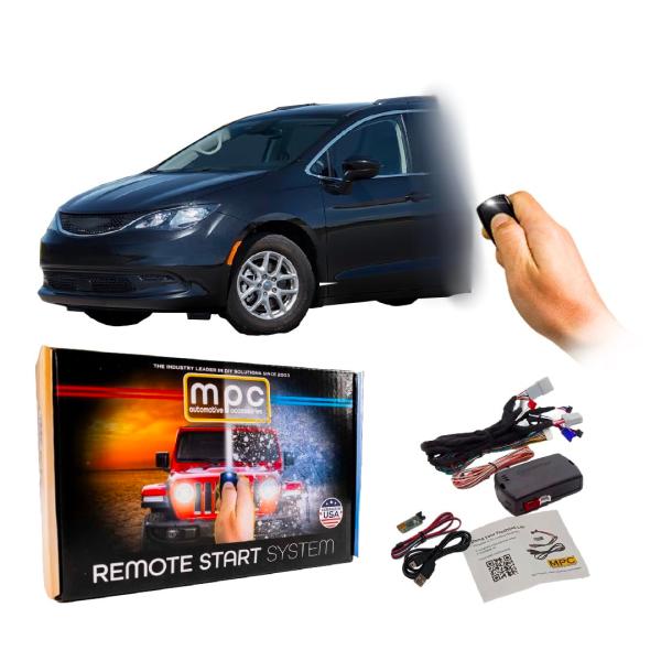 商品名:  MPC Remote Start Kit Compatible with Chrysler Grand Caravan 2021-2022 || Push to Start || Gas || SEMI Plug N Play ...