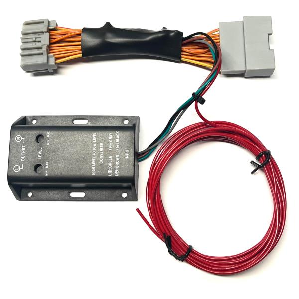 商品名: アンプサブバスアンプアダプターインターフェイスを追加 - クライスラーダッジジープ:2007-2017 Wranger、2009-2012 Ram 1500、2008-2013 Grand Cherokee + その他多くの車両 ...