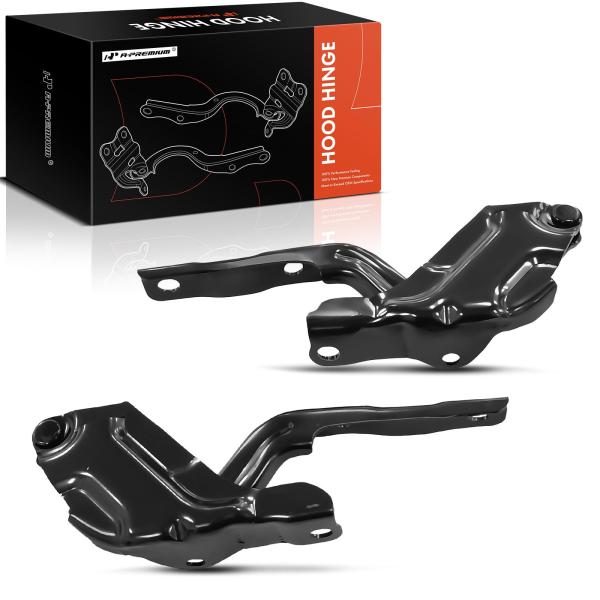 商品名: A-Premium フロントドライバーと助手席フードヒンジ ヒュンダイアクセント 2018 2019 2020 2021 2022、フロント左右、2個セット、交換# 79110H5000、79120H5000に対応 A-Premi...
