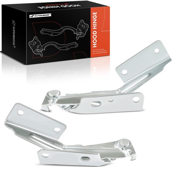 商品名: A-Premium フロントドライバーと助手席フードヒンジ フォードフォーカス2000-2011、フロント左右、2個セット、交換# YS4Z16797AA、4S4Z16796AA A-Premium Front Driver an...