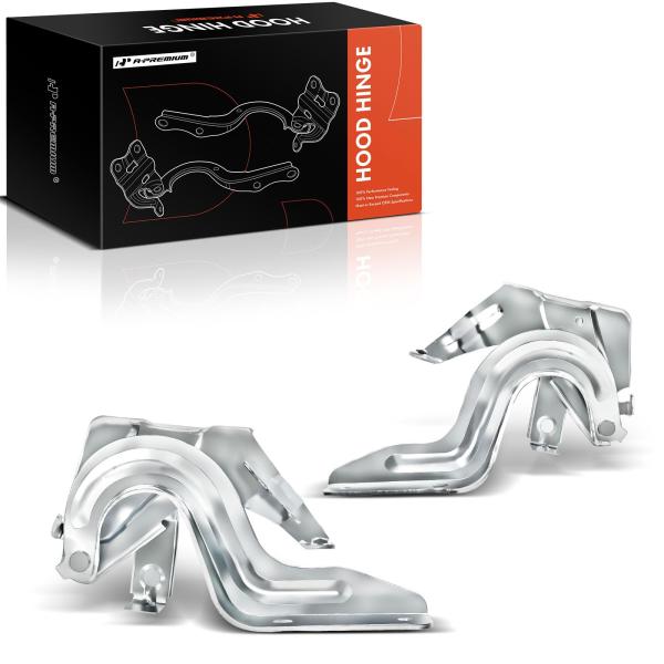 商品名: A-Premiumフロントドライバーと助手席フードヒンジ 日産キックス 2018 2019 2020 2021 2022 2023、フロント左右、2個セット、交換# 654015RB0A、654005RB0A A-Premium ...