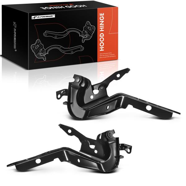 商品名: A-Premium フロントドライバーと助手席フードヒンジ Scion xB 2008-2015、フロント左右、2個セット、交換# 5342012570、5341012580に対応 A-Premium Front Driver a...