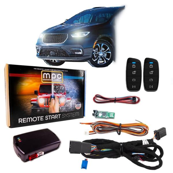 商品名:  MPC Long Range Remote Start/Keyless Entry for 2021-2022 Chrysler Grand Caravan |SEMI Plug N Play| (2) Extended Ran...