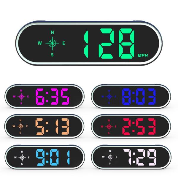 商品名: 2023 スピードメーター HUD GPS デジタルスピードメーター MPH Speedo ヘッドアップディスプレイ 車 トラック USBケーブル プラグアンドプレイ (G60-カラフル) VJOYCAR New Colorful...