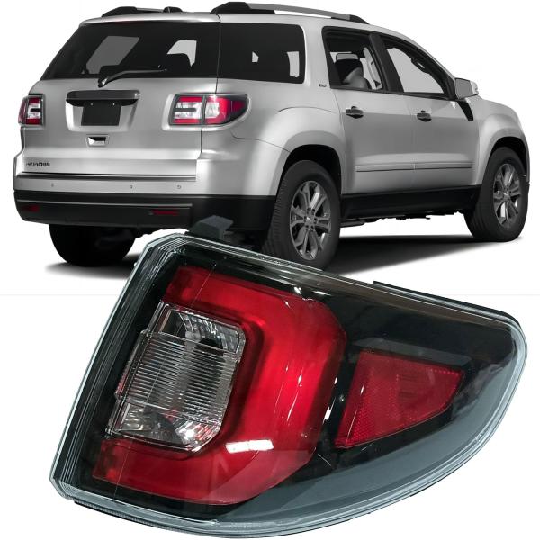 商品名:  PartsFlow Fits 2013 2014 2015 2016 GMC Acadia Tail Light Rear Brake Parking Lamp Passenger Right Side MMO1258741ブラ...