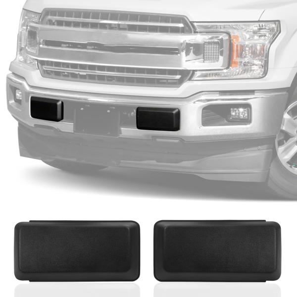 商品名:  Generic Front Bumper Guards Pads Inserts Caps Bumper Cover Grille Lower Trim Panel Compatible with 2018-2020 Ford ...