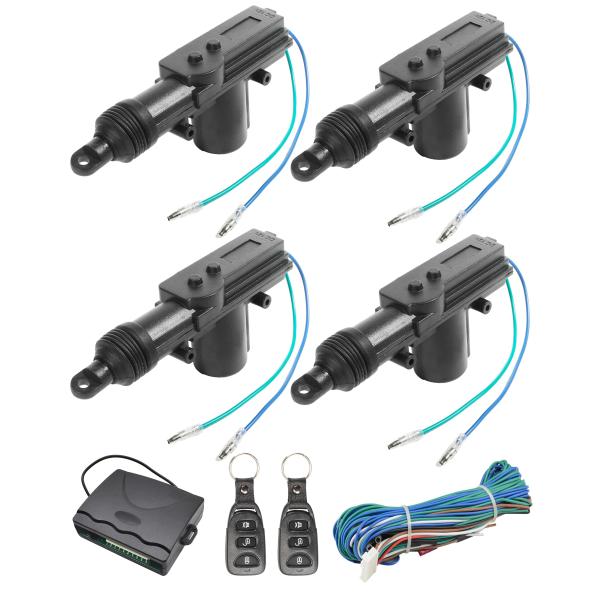 商品名:  bylikeho 4PCS Power Door Lock Kit,Car Accessories Universal Car Door Lock Remote Lock Kit,Car Keyless Entry System...
