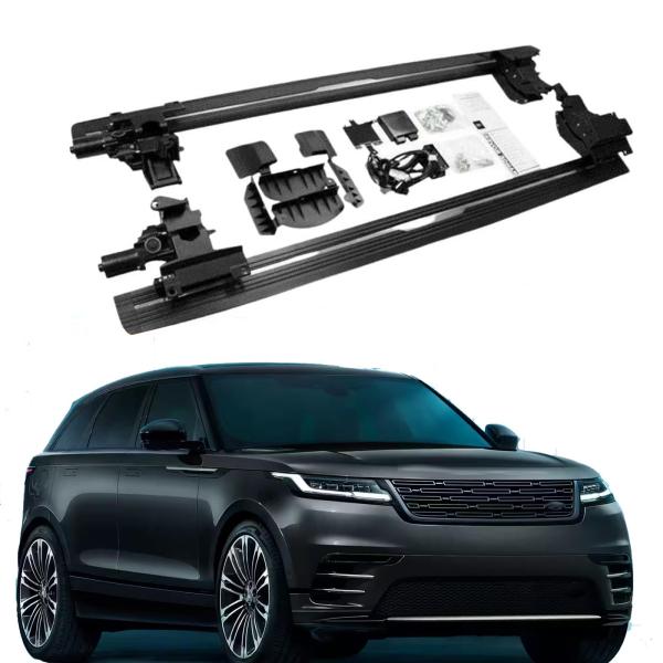 商品名: Deployable Power 電動ランニングボード サイドステップペダル ナーフバー アルミニウム ランドローバー レンジローバー Velar 2018-2021用 SOYDAN Deployable Power Electr...