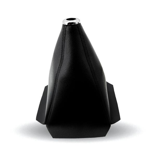 商品名: qboonpt カーシフトノブカバー ユニバーサルPUレザーシフトダストブーツ マニュアル/オートシフターシフトブーツカバー ほとんどの車 トラック SUV用 (ブラック) qboonpt Car Shift Knob Cover...