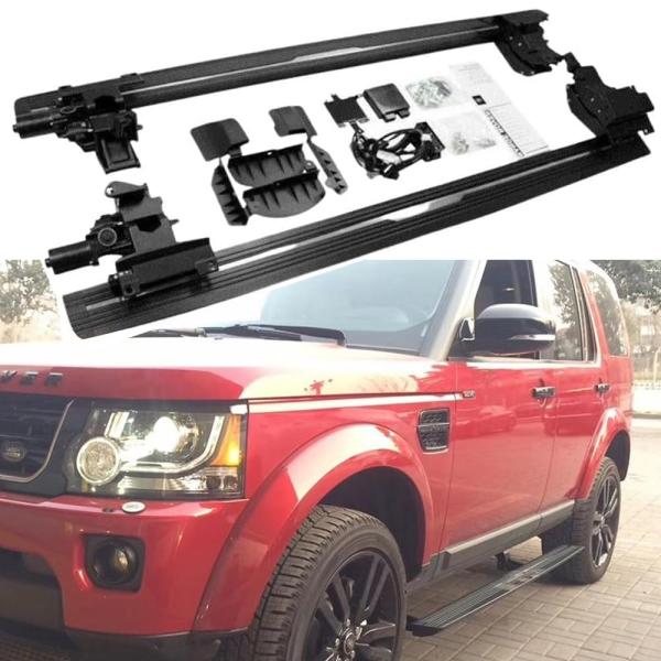 商品名: Deployable Power 電動ランニングボード サイドステップペダル ナーフバー アルミニウム Land Rover Discovery 4 2013-2016用 SOYDAN Deployable Power Elect...