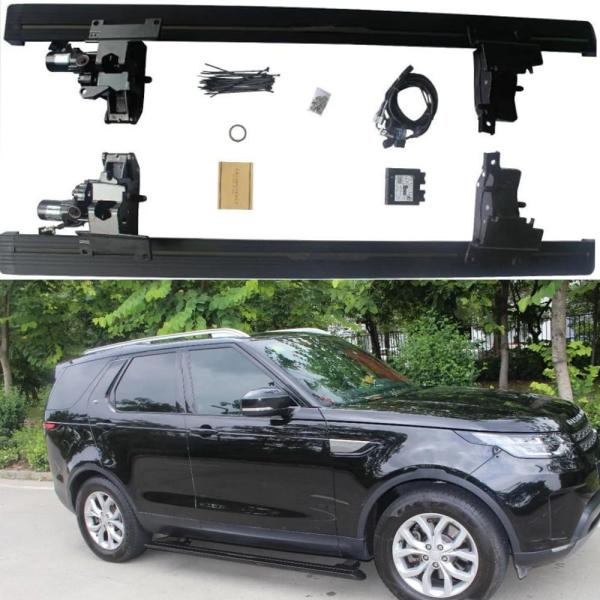 商品名: Deployable Power 電動ランニングボード サイドステップペダル ナーフバー アルミニウム ランドローバーディスカバリー5 2017 2018 2019 2020用 Deployable Power Electric ...