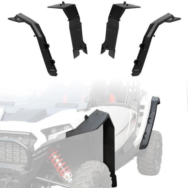 商品名: POKIAUTO XL フロント リア フェンダー フレア 泥フラップ Polaris RZR XP 1000/4 1000 2024用 POKIAUTO XL Fender Flares Kit for 2024+ RZR XP...