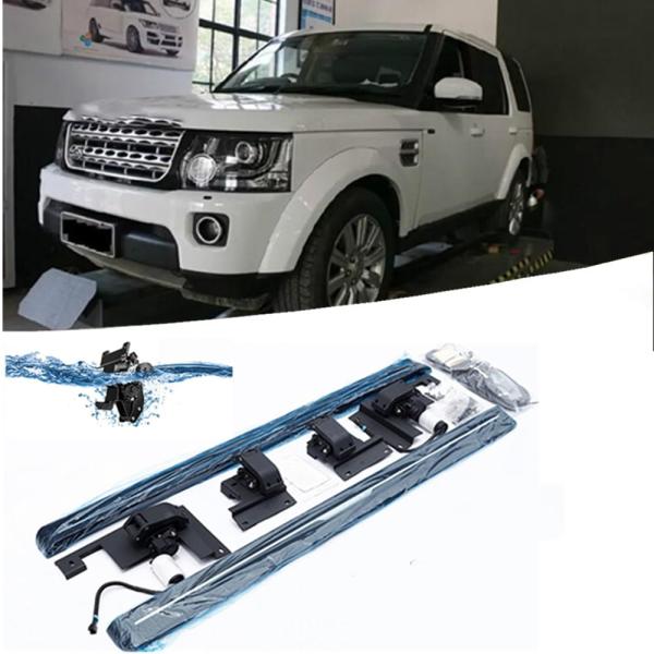 商品名: Deployable Power 電動ランニングボード サイドステップペダル ナーフバー アルミニウム Land Rover Discovery4 LR4 2010-2016用 SOYDAN Deployable Power El...