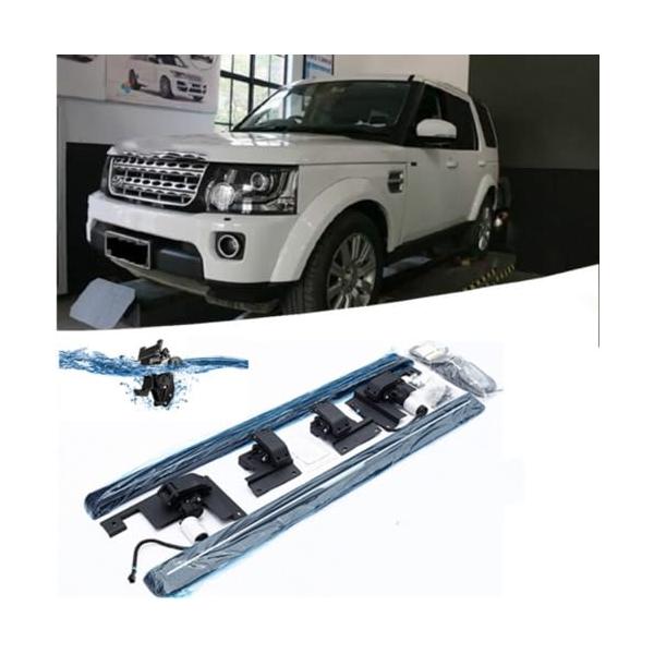 商品名: Deployable Power 電動ランニングボード サイドステップペダル ナーフバー アルミニウム Land Rover Discovery4 LR4 2010-2016用 SOYDAN Deployable Power El...