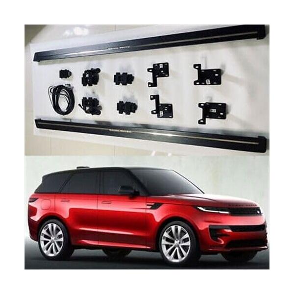 商品名: Deployable Power 電動ランニングボード サイドステップペダル ナーフバー アルミニウム ランドローバー レンジローバー スポーツ L461 2023 2024用 SOYDAN Deployable Power El...