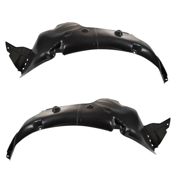 商品名: TRQ フロントインナーフェンダーライナーセット 13-15 ヒュンダイベロスター対応 TRQ Front Inner Fender Liner Set Compatible with 2013-2015 Hyundai Velo...