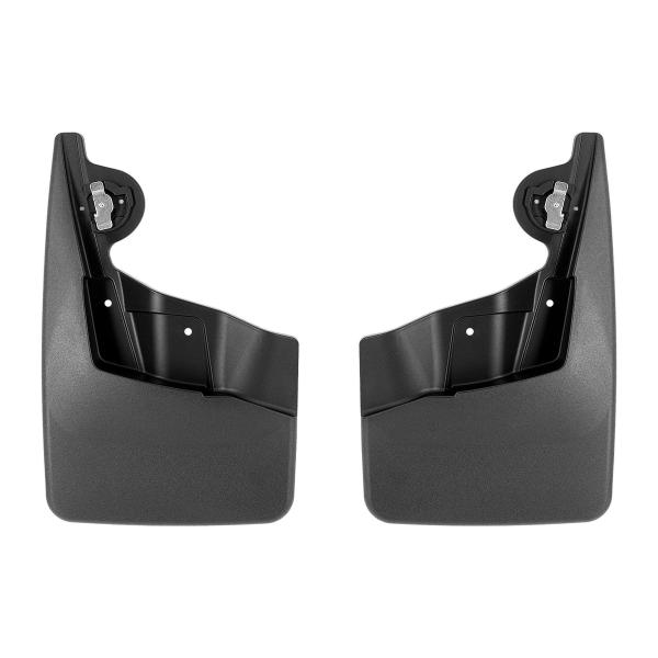 商品名:  WeatherTech Custom No Drill Splash Guard MudFlaps for Chevrolet Colorado, Front Pair (110170), Blackブランド: WeatherT...