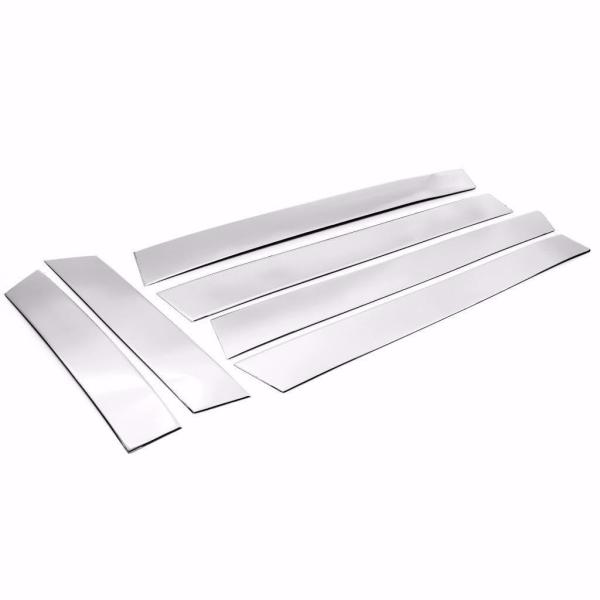 商品名:  alittlepanda Stainless Steel Chrome Polished Stick-On Side Door Pillar Post Trim Set Compatible with 2008-2013 Rog...