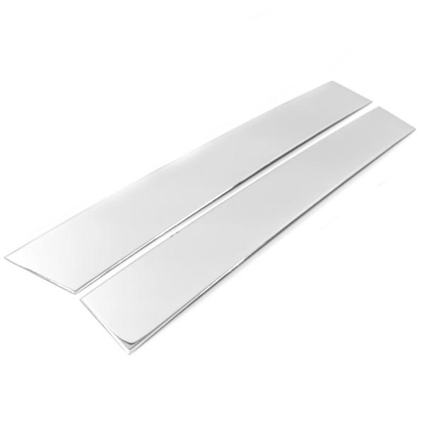 商品名:  Stainless Steel Chrome Polished Stick-On Side Door Pillar Post Trim Set Compatible with 2016-2021 Civicブランド: alitt...