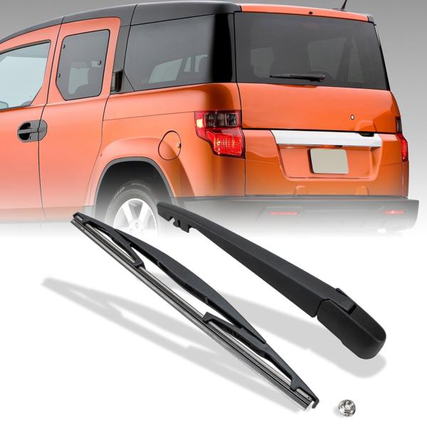 商品名: Shopauto リアワイパーアームブレードアセンブリキット 2003-2011 Honda Element、リアウィンドウワイパー交換用 76720-SCV-A01、76721-SCV-A01、76730-S3N-003に対応 ...