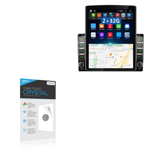 商品名:  BoxWave Screen Protector Compatible with Podofo Tesla Double Din Car Stereo (9.7 in) - ClearTouch Crystal (2-Pack)...
