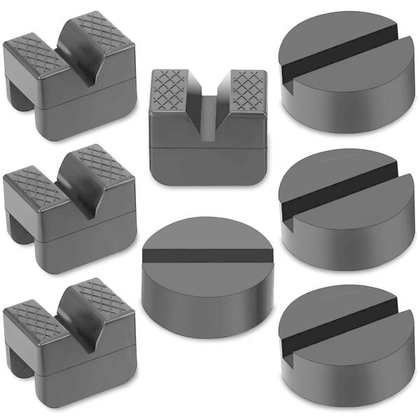 商品名: ジャックスタンドパッドアダプター8個。 【Upgrade】 8 Pcs Universal Floor Jack Pad, 2 Types Jack Stand Pads Adapter with Anti-Slip Design...