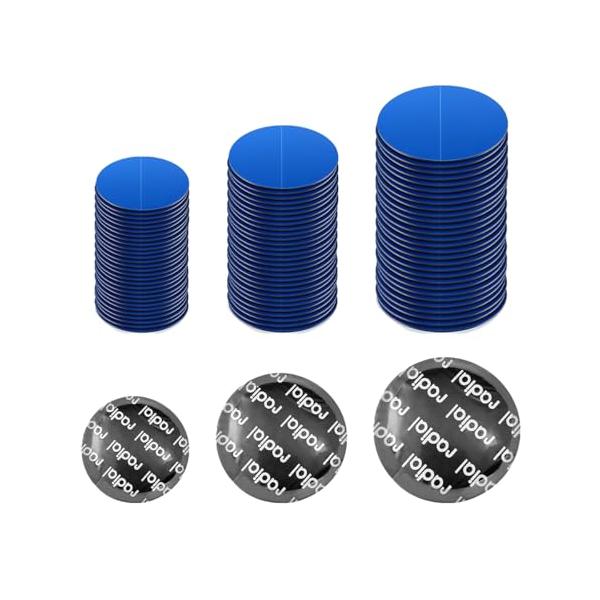 商品名:  Ohleats 90PCS Tire Repair Patch, 32mm 42mm 58mm Rubber Tyre Puncture for Fast Repair, Round Auto Tire Repair Tool ...