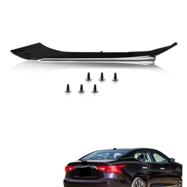 商品名:  Silscvtt Rear Pillar Molding Trim Right RH Side Black and Chrome Replacement for Maxima 2016-2021 788729DJ1Aブランド: ...