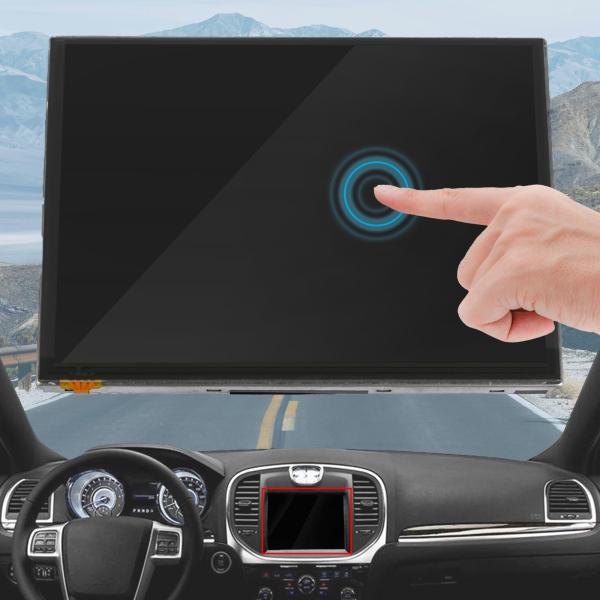 商品名: Getfarway 8.4インチ LCDディスプレイ タッチスクリーン付き LAJ084T001A デジタイザー クライスラー300用 ダッジチャージャー ジャーニーダート用 マセラティジブリ 2011-2017 Uconnect...