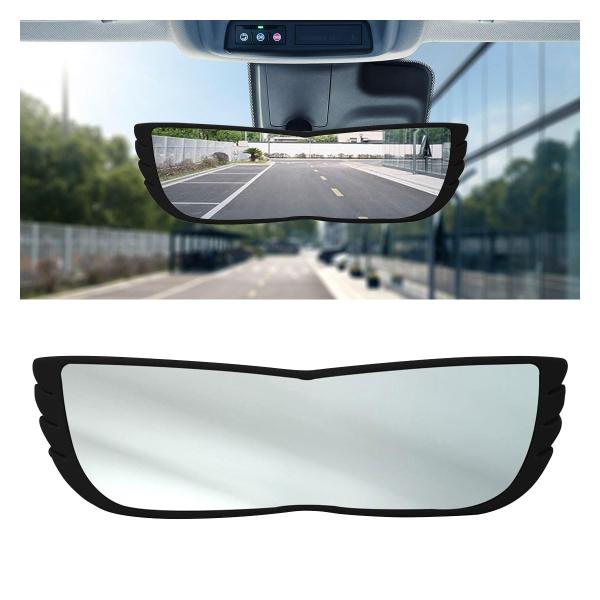 商品名:  Car Wide-Angle Rearview Mirror, Thickened Anti-glare HD Car Rear View Mirror, Clear Tint Convex Mirror with Person...