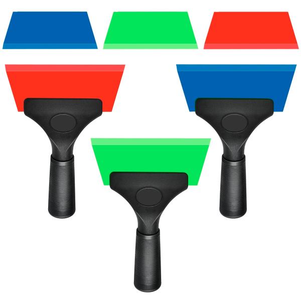 商品名: 3 Pack Window Tint Squeegee, Small Squeegee with Non-Slip Handle, Car Window Tint Kit with 3Pcs Squeegee Replacemen...