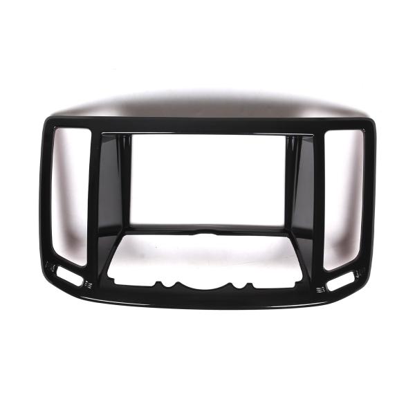 商品名: Moittellc カーセンターコンソールエアアウトレットナビゲーションパネルトリムカバー Infiniti G37 2007-2013、ダッシュボードマルチメディアナビゲーションGPSパネルトリムカバーアクセサリー(グロスブラッ...