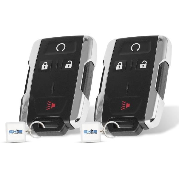 商品名: SKS キーフォブ 交換用 シボレー シルバラード GMC シエラ 1500 2500 HD 3500 HD 2014 2015 2016 2017 2018 2019 2020 シボレー コロラド GMC キャニオン 2015-...